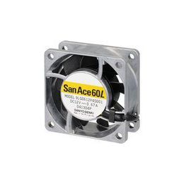 Sanyo Denki Axiall&uuml;fter DC 60x60x25mm 24V 46.8m&sup3;/h - 9LG0624P4H001