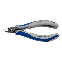 Knipex Pr&auml;zisions-Elektronik-Seitenschneider, Ohne Facette, 125mm - 79 42 125 Z