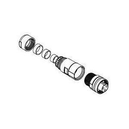 Brad Automation BradPower D-Size (1 3/8"-M35) Female Field Attachable 3-Pole Straight, Packung &agrave; 3 St&uuml;ck - 1300700021