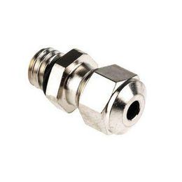 SES sterling A1 Series Metallic Nickel Plated Brass Cable Gland, M6 Thread, 2mm Min, 2.5mm Max, IP68, IP69K - A1000.06.025