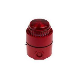 Eaton Series Red Sounder Beacon, 18 28 V dc, IP56, IP65, Wall Mount, 101dB at 1 Metre - FL/RL/R/D 24V SWITCH