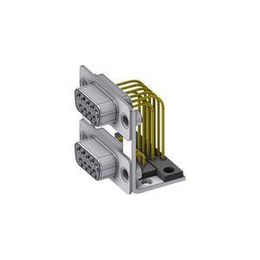 Deltron Connectors D-Sub-Steckverbinder, Dual Port, DE-9, 5A - DPB09SN70/09SN70-S/2