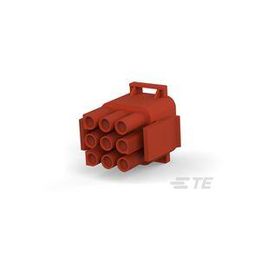 TE Connectivity - AMP PWR CONN 09P UMNL PLUG HSG BRN, Pack of 550 Pieces - 1-480706-1