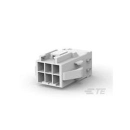 TE Connectivity - AMP PWR CONN POWER DBL LOCK CAP HSG P/M 6P, Packung &agrave; 400 St&uuml;ck - 177909-1