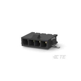 TE Connectivity - AMP PWR CONN MICRO MNL HDR ASSY S/ROW AU LF, Roll of 215 Pieces - 2-1445091-4