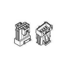 TE Connectivity Conn Housing PL 6 POS 5mm Crimp ST Panel Mount Automotive Carton, Packung &agrave; 1500 St&uuml;ck - 2-962349-1