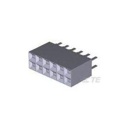 TE Connectivity - AMP PCB Conn 12 MODIV VRT DR CE 100/125, Pack of 185 Pieces - 534998-6