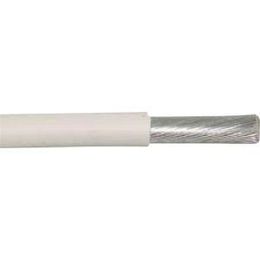 Alpha Wire Verbindungskabel mPPE 0.14mm&sup2; Kupfer, blank Weiss EcoWire Plus 305m - 6821 WH001