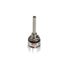 TE Connectivity 4 Position 3PST Rotary Switch, 400 mA @ 20 V, Through Hole - MRJE3-404