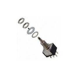 TE Connectivity MPS203NPC04 Pushbutton Switch DPDT Latch, Packung &agrave; 10 St&uuml;ck - 1825399-3