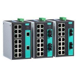 Moxa Ethernet-Switch, RJ45-Anschl&uuml;sse 15, Glasfaseranschl&uuml;sse 1SC, 100Mbps, Unmanaged - EDS-316-M-SC-T