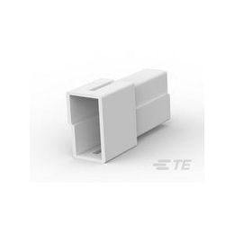 TE Connectivity - AMP 2P FASTIN-ON 110 HOUSING TAB PA66 NAT, Pack of 5500 Pieces - 626065