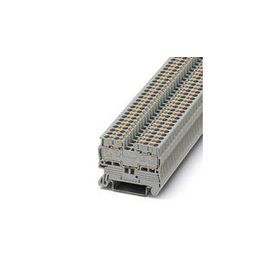 Phoenix Contact PT 2.5/S-QUATTRO Series Feed Through Terminal Block, Push In Termination - 3211019