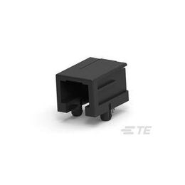TE Connectivity Modular Jack SE, 6/6, Gold flash, Roll of 1440 Pieces - 1-1705950-1