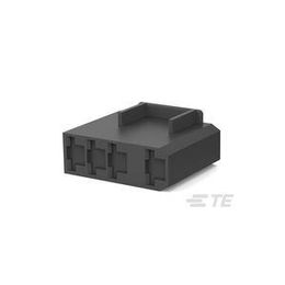 TE Connectivity - AMP Housing 250 FASTON HSG. REC 4P BLACK, Pack of 950 Pieces - 520987-1