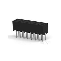TE Connectivity 16P 2MM B-B REC DRVT 2.0 0.38AU TB W/CAP, Roll of 105 Pieces - 1-2314813-6