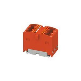 Phoenix Contact Reihenklemme, Steckverbindung, 6 Pole, 450V, 17.5A, 1.5mm&sup2;, Rot, Packung &agrave; 20 St&uuml;ck - 3002765