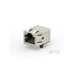 TE Connectivity - AMP RJ45 JACK INT.MAG. 10/100 1X1 INV., Roll of 80 Pieces - 2301994-3