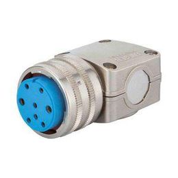 Jaeger Geh&auml;use 4 Way Cable Mount MIL Spec Circular Connector Plug, Socket Contacts, MIL-DTL-5015 - 5320 040 06