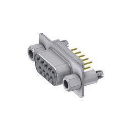 Deltron Connectors D-Sub-Steckverbinder, Buchse, DE-9, Radiale Leitungen - DTS09SY/2M86UNB5