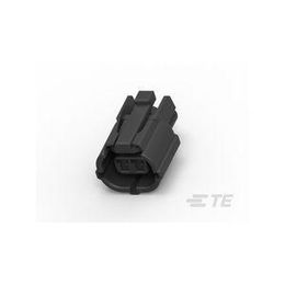 TE Connectivity Conn Housing PL 2 POS 4.8mm Crimp ST Cable Mount Black Bag Automotive, Packung &agrave; 100 St&uuml;ck - 173090-2