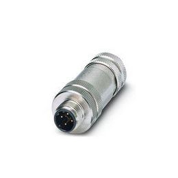 Phoenix Contact Circular Connector, 4 Contacts, Cable Mount, M12 Connector, Plug, Male, IP67, SACC Series - 1521258