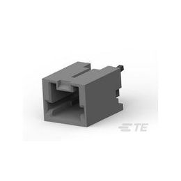 TE Connectivity - AMP PCB Conn MINI CT SGL DIP V 2P NAT, Pack of 2750 Pieces - 292207-2