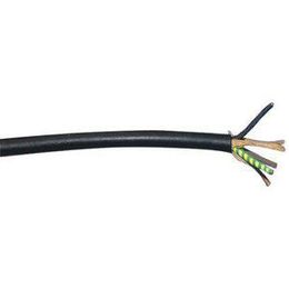 Alpha Wire 3 Core Power Cable, 2.08 mm&sup2;, 76m, Black PVC Sheath, SJT, 300 V - 1943/3 BK003
