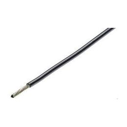 TE Connectivity Black 0.6 mm&sup2; Harsh Environment Wire, 20 AWG, 19/32, 100m, Polyalkene Insulation - 44A0111-20-0