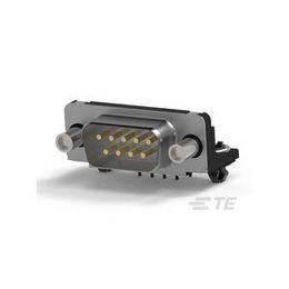 TE Connectivity - AMP D-Sub R/A DE-9 Plug Through Hole, Pack of 130 Pieces - 5747840-5