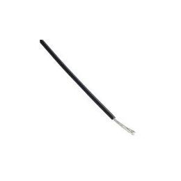 Alpha Wire Litze PVC 0.35mm&sup2; Verzinntes Kupfer Schwarz 1551 30.5m - 1551 BK005