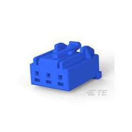 TE Connectivity - AMP Connector NEW GI CONN2.5 PLUG HSG 3P BLU, Packung &agrave; 10 St&uuml;ck - 3-1971793-2