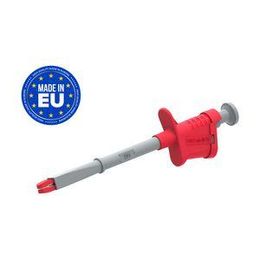 RND Starrer Testclip mit Krokodilklemmen und 4-mm-Anschluss, Rot, 1kV, 6A - RND 350-00118