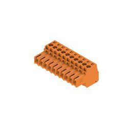 Weidm&uuml;ller Weidm&uuml;ller 3.5mm Pitch 10 Way Pluggable Terminal Block, Plug, Cable Mount, Screw Down Termination - 1597440000