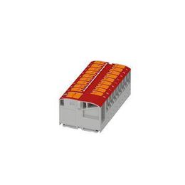 Phoenix Contact Reihenklemme, Steckverbindung, 19 Pole, 450V, 24A, 2.5mm&sup2;, Rot, Packung &agrave; 10 St&uuml;ck - 1186884