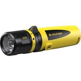 LEDLenser ATEX-Taschenlampe, LED, Wiederaufladbar, 220lm, 140m, IP68, Schwarz / Gelb - EX7R, RECHARGEABLE