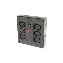 Bulgin Limited IEC C13 6 Gang Power Distribution Unit, No, 250 V ac, Fused - PXD701/061/10/1