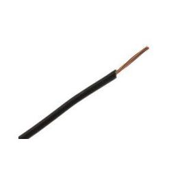 Alpha Wire Premium Series Black 0.62 mm&sup2; Hook Up Wire, 20 AWG, 19/0.20 mm, 30m, PTFE Insulation - 5856 BK