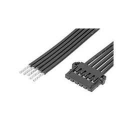 Molex Konfektionierte Kabel ab Lager, Pico-Lock 2.0 Buchse - Offene Enden, 5 Positionen, 300mm, Schwarz - 219657-2053