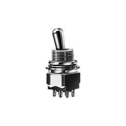 KNITTER-SWITCH Miniatur-Kippschalter EIN-EIN-EIN 6 A - MTG 206 PA