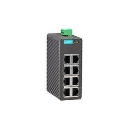 Moxa Ethernet-Switch, RJ45-Anschl&uuml;sse 8, 100Mbps, Unmanaged - EDS-208