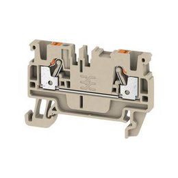 Weidm&uuml;ller Weidm&uuml;ller Reihenklemme, Klemme, 2 Pole, 800V, 24A, 2.5mm&sup2;, Dunkles Beige, Packung &agrave; 100 St&uuml;ck - 1521850000