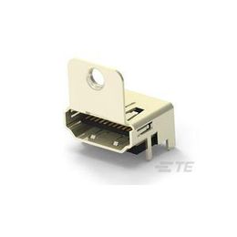 TE Connectivity - AMP Connector Std HDMI RA SMT Panel Flange, Packung &agrave; 70 St&uuml;ck - 1-1747981-4