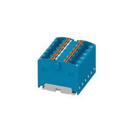 Phoenix Contact Reihenklemme, Steckverbindung, 12 Pole, 450V, 17.5A, 1.5mm&sup2;, Blau, Packung &agrave; 20 St&uuml;ck - 3002763