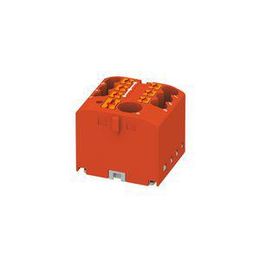 Phoenix Contact Reihenklemme, Steckverbindung, 7 Pole, 450V, 41A, 2.5mm&sup2;, Rot, Packung &agrave; 10 St&uuml;ck - 3273464