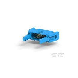 TE Connectivity - AMP Cable Con A/L UNIV HDR 10P RA LG LAT BLU - 2-5499141-1
