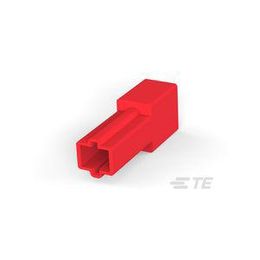 TE Connectivity - AMP Housing FF 250 TAB HSG 1P NYLON RED, Pack of 950 Pieces - 480053-5