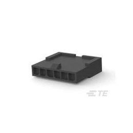 TE Connectivity FREE HANG SNGL ROW HSG 6 POS Pin & Socke, Packung &agrave; 1000 St&uuml;ck - 1445049-6