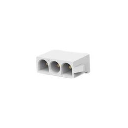 TE Connectivity - AMP Stiftleiste, Stecker, 12A, 600V, Anzahl Kontakte - 3, Packung &agrave; 5 St&uuml;ck - 350789-3