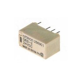 Omron Electronic Components PCB Mount Signal Relay, 24V dc Coil, 2A Switching Current, DPDT - G6S-2 DC24